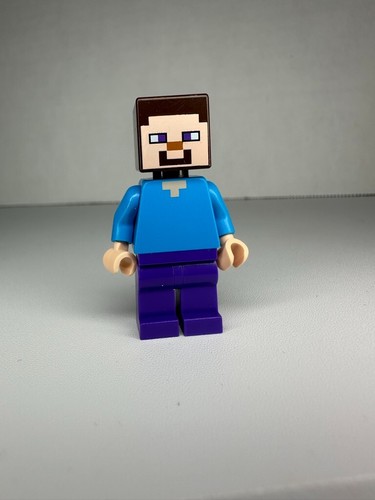 LEGO Minecraft Steve Minifigure min009 | eBay