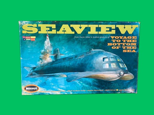 Mobius Voyage to the Bottom of the Sea Seaview Submarine Plastic Model ...