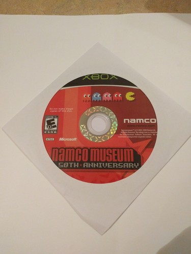 Namco Museum 50th Anniversary (Microsoft Xbox, 2005) Disc Only | eBay