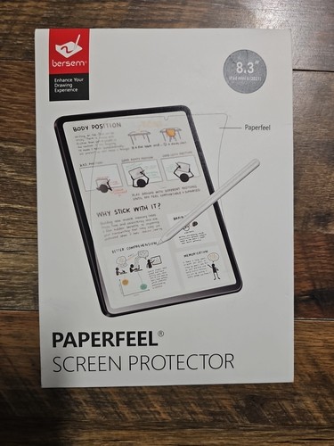 Bersem PaperFeel Screen Protector 8.3" iPad Mini 6 (2021) Tablet ...