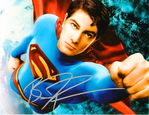 Brandon Routh--Hand Signed Superman Photograph--With COA | eBay