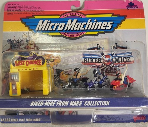 1993 Galoob Micro Machines BIKER MICE FROM MARS COLLECTION #1 65880 ...