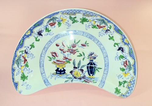 Minton Made in England Poonah Pattern Crescent Salad Plate Set of 6 ...