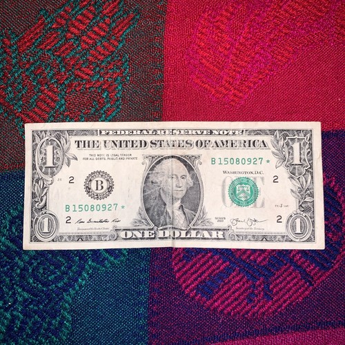 1 Dollar Bill 2013 B Duplicate Error Star Note ( B15080927* ) | eBay