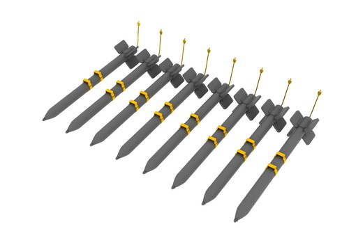 Eduard Accessories 648061 - 1:48 Hvar Rockets - Resin Bausatz - Neu | eBay