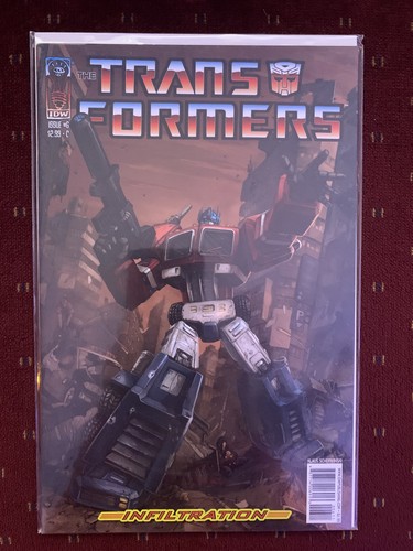 IDW Comic The Transformers Infiltration #6 Cover C | eBay