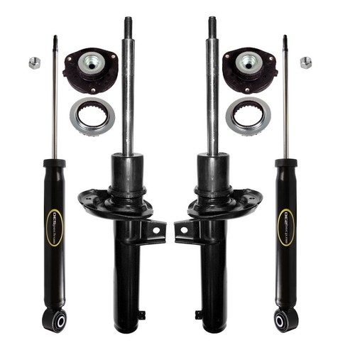 Monroe Front & Rear Struts & Shocks & Mounts Assembly Kit For VW GTI ...