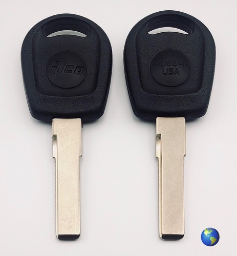 HU66-P Mechanical Key Blanks for Models by Porsche and Volkswagen (1 ...