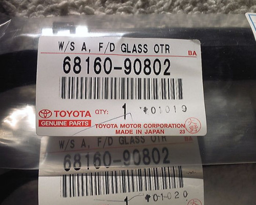 TOYOTA Genuine LAND CRUISER FJ40 FJ45 Front Door Out Weatherstrip 68160 ...