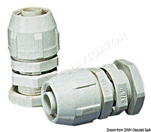 Osculati 25mm Joint Between Cavoflex Cable Sheath and a Box / Bulkhead ...