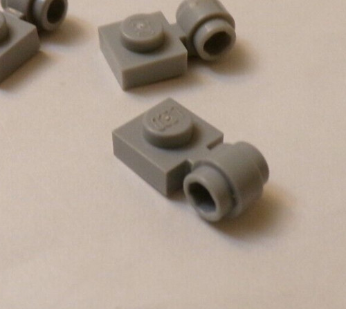 Lego x4 Light Bluish Gray 1x1 Modified Plate, Thick Light Ring, 4081b ...