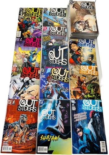 LOT OF 43 OUTSIDERS #1-44 COMPLETE RUN (-1) DC 2003 JUDD WINICK NM | eBay