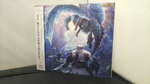Capcom Monster Hunter Iceborne OST CD CPCA-10467~69 Original Soundtrack ...