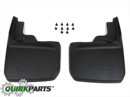 Genuine Mopar Splash Guards Molded Rear Jeep Logo 82210232 for sale ...
