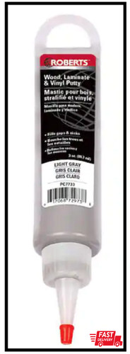 3 oz. Light Grey Wood, Laminate, Vinyl Putty Easy Repair Solution for ...