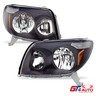 For [Black Housing] 2004 2005 2006 Toyota Highlander Headlights lamps ...