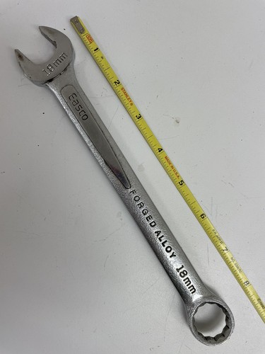 EASCO Tools 63618 18MM 12pt Combination Wrench Forged Alloy for sale ...