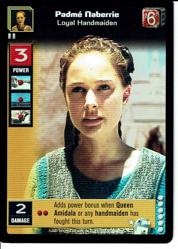 STAR WARS YOUNG JEDI REFLECTIONS SUPER RARE PADME NABERRIE, LOYAL ...