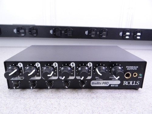 Rolls MX122 MiniMix Pro Mic/Source Mixer | eBay