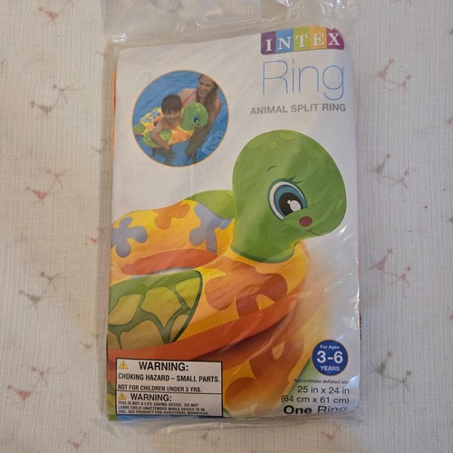 Intex Split Back Turtle Pool Floatie Ring, Youth Inflatable | eBay