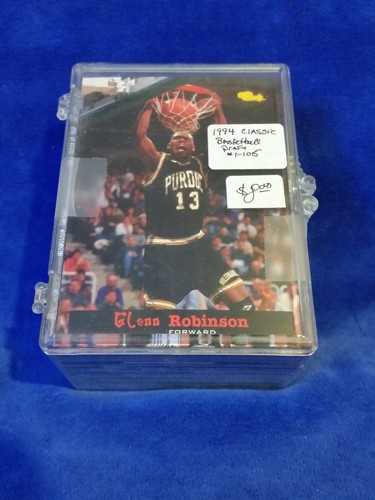 1994 Classic Draft #1-105 Complete Basketball Set - NBA | eBay