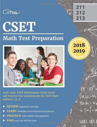 CSET Math Test Preparation 2018-2019 : CSET Mathematics Study Guide ...