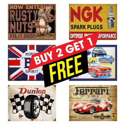 Vintage Metal Signs for sale | eBay