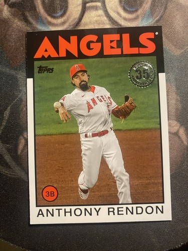 2021 Topps #86B-33 Anthony Rendon Los Angeles Angels | eBay