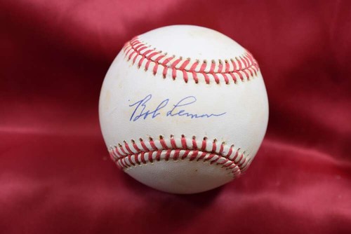 Bob Lemon Autographed American League OAL Signed Baseball | eBay