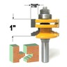 1 PC 1/2" Shank Stacked Ogee Rail & Stile Router Bit sct-888 ...