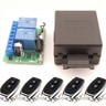 DC12V 10A 1-Channel Wireless Relay RF Remote Control Switch Receiver ...