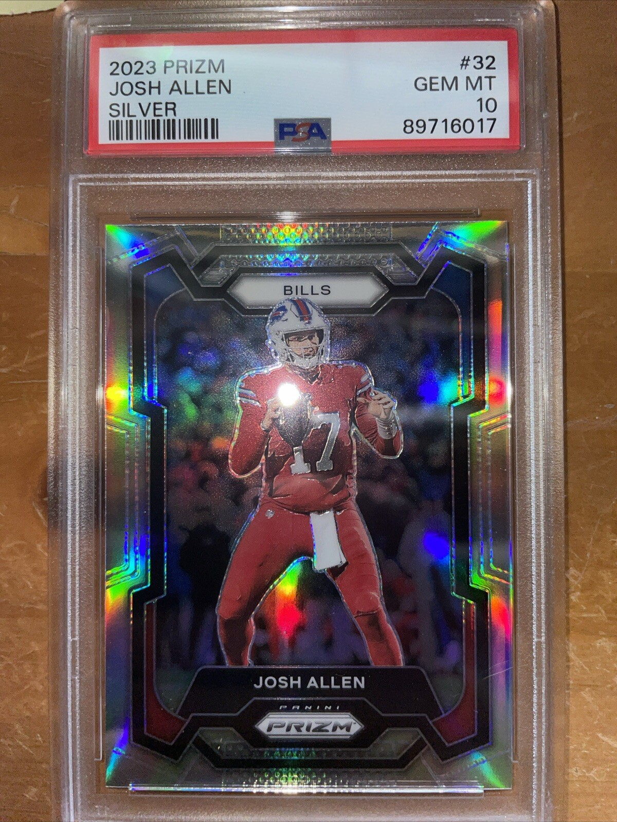 Josh Allen 2023 Prizm #32 Silver Price Guide - Sports Card Investor