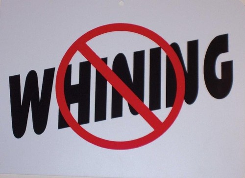 funny man cave sign plastic No Whining work garage shop wall office ...