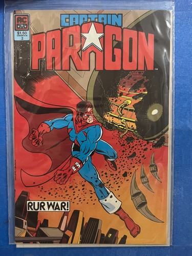CAPTAIN PARAGON # 2 AC COMICS 1983 | Combined Shipping B&B | eBay