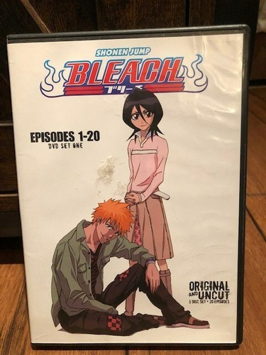 Bleach - Box Set 1 (DVD, 2008, 5-Disc Set, Standard Edition Uncut ...