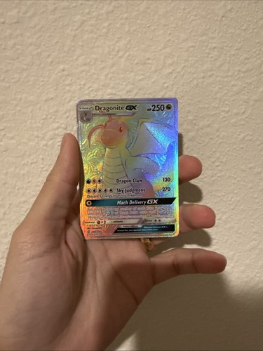 Pokemon TCG Dragonite GX RR Rainbow Rare Card 248/236 | eBay