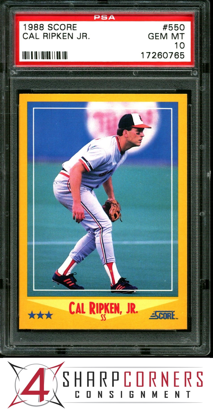 Cal Ripken Jr. 1988 Score Base Price Guide - Sports Card Investor