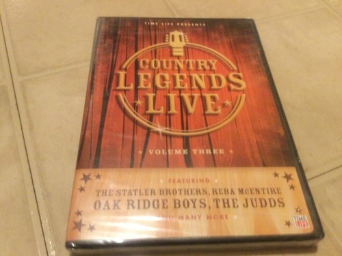 Time-Life : Country Legends Live Volume 3 | eBay