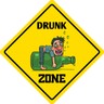 *Aluminum* Really Drunk Redneck Warning 8" x 12" Funny Metal Novelty ...