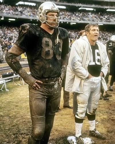 George Blanda & Ben Davidson Oakland Raiders Nfl Football 300 PCS ...