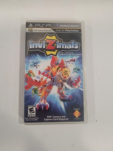 Invizimals (Sony PSP, 2010) ~ No Camera Included; Case, Manual, & Disc ...