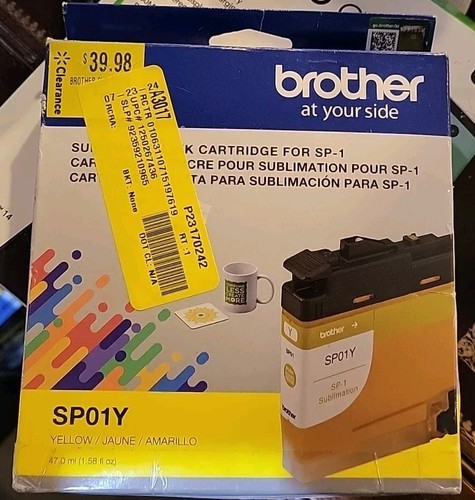 Brother - SP01YS Standard Capacity Ink Cartridge - Yellow Light Box ...