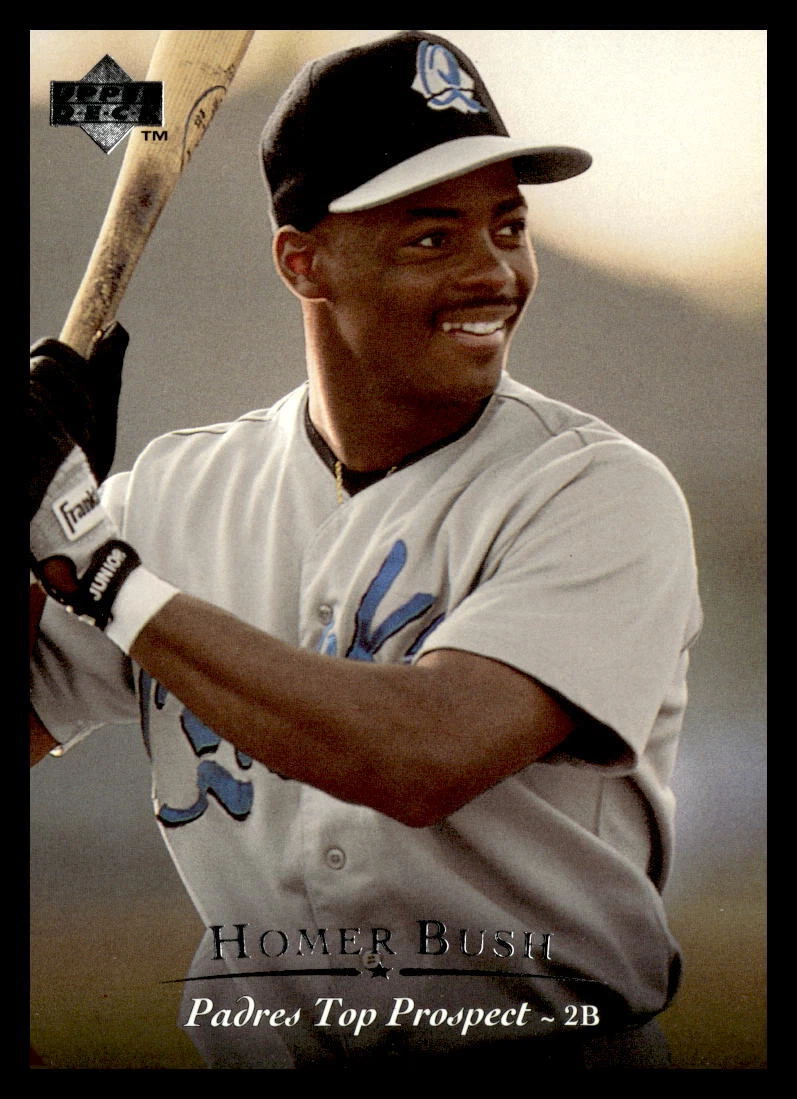 Homer Bush 1995 Upper Deck Minor League #151 Future Stock Price Guide ...