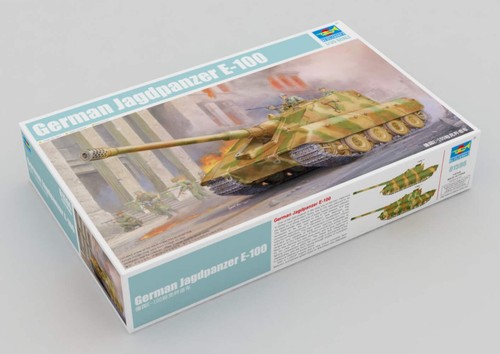 Trumpeter Scale Models 1596 1/35 German Jagdpanzer E-100 Model Tank Kit ...