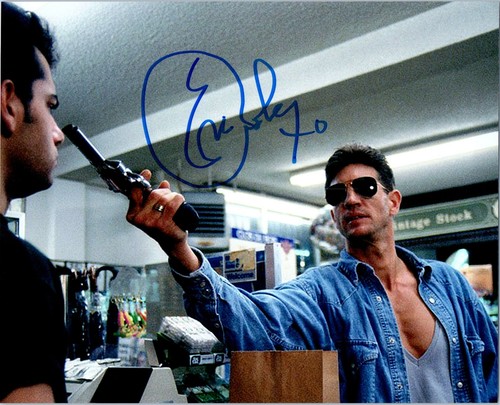 ERIC ROBERTS Signed Autographed THE DARK KNIGHT 8x10 Pic. "The ...