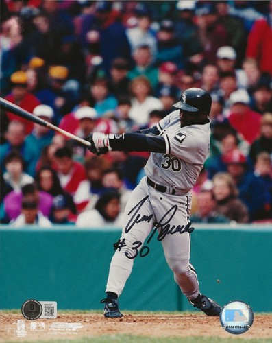 Tim Raines signed Chicago White Sox 8x10 photo autographed Beckett COA ...