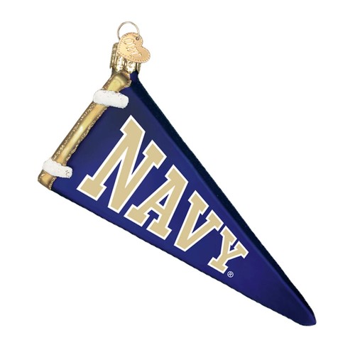 Old World Christmas Navy Pennant Ornament w | eBay