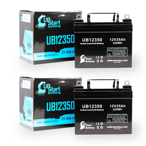 2x 12V 35Ah Sealed Lead Acid Battery For WERKER WKA12-33C UB12350 | eBay