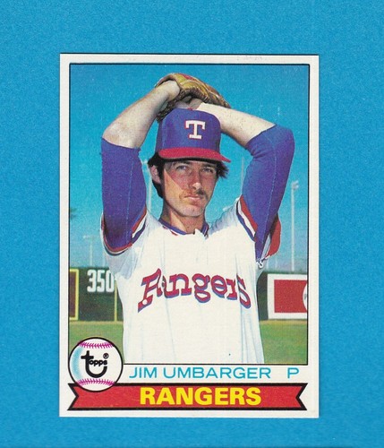 1979 TOPPS BASEBALL SET BREAK 518 JIM UMBARGER RANGERS NM/MT | eBay
