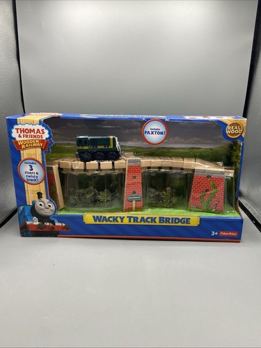 Thomas Friends Wooden Railway Wacky Track Bridge 3 Risers Twisty Track ...